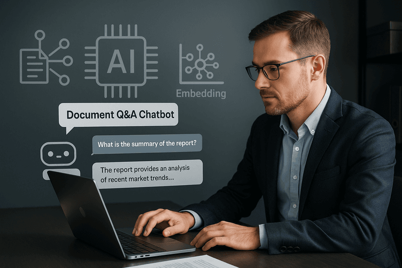How to Build a Document Q&A Chatbot: RAG, LLM, and Embedding Approaches ...